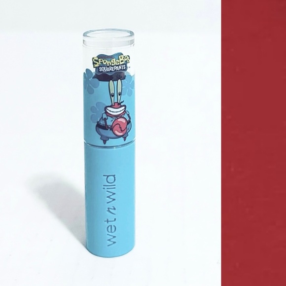 wet n wild | Makeup | Wet N Wild Spongebob Krabs Kouture Lipstick ...